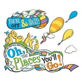 Eureka Dr. Seuss Bulletin Board Set, Oh the Places You'll Go Classroom ...