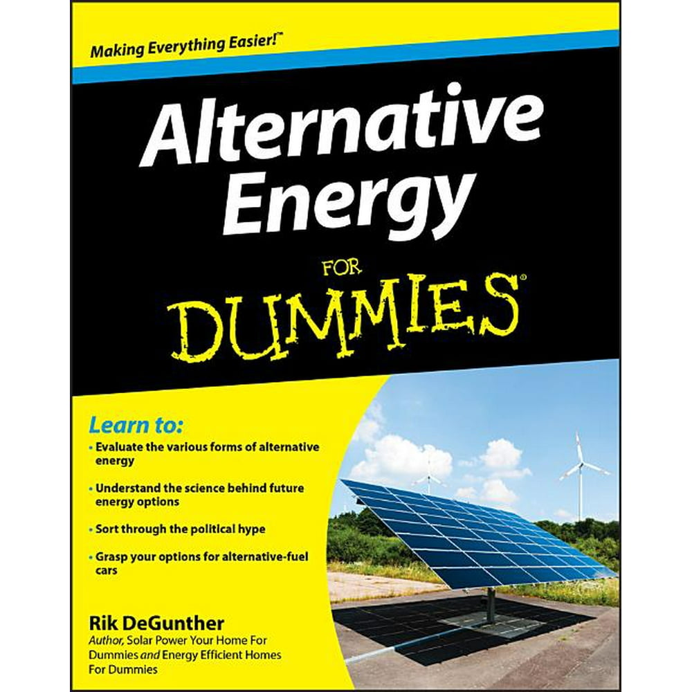 For Dummies: Alternative Energy for Dummies (Paperback) - Walmart.com ...