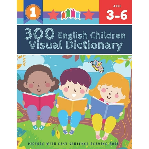 300 English Children Dictionary Picture. Bilingual Children's Books ...