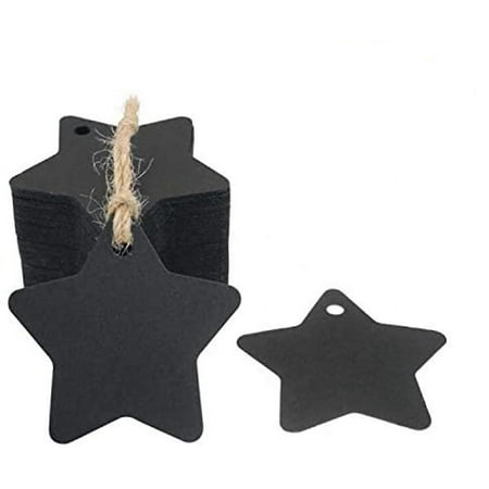 Weihnachten Etiketten Tags Stern Geschenk Anhnger 200 Stck Kraftpapier ...