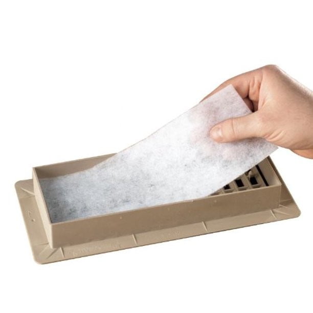 Dust Control Furnace AC Register Air Vent Filters 4 x 10