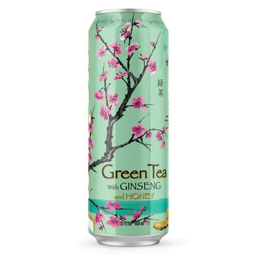 AriZona Green Tea with Ginseng and Honey 11.5 Fl Oz Cans 12-Pack ...