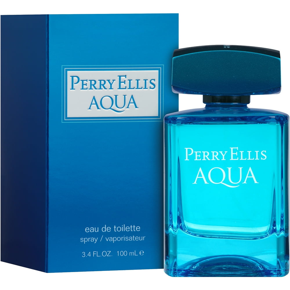 Perry Ellis - Perry Ellis Aqua Eau de Toilette Spray, 3.4 fl oz ...