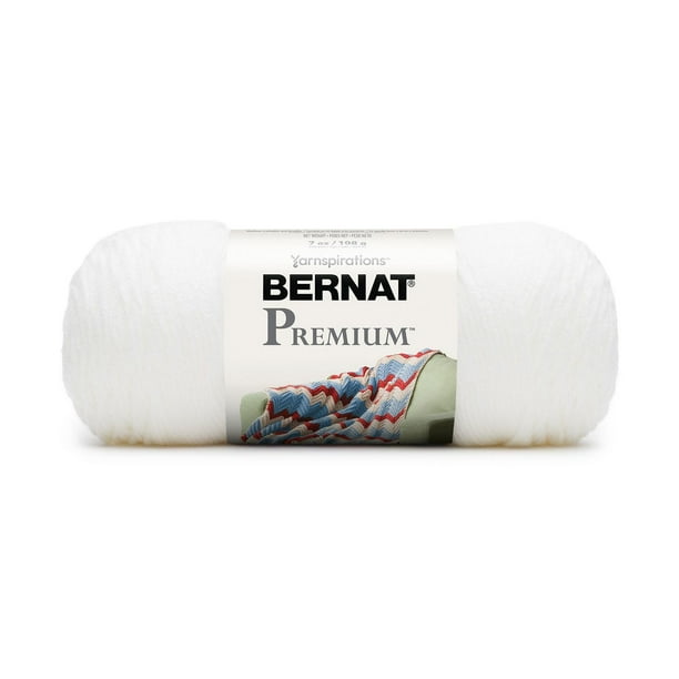 Bernat® Premium™ Yarn, Acrylic #4 Medium, 7oz/198g, 360 Yards, Acrylic ...