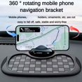 Agiufgs Car Dashboard Phone Holder, Multi-Functional Bracket with Anti ...