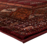Luxe Weavers Boho Red 8x10 Area Rug, Geometric Living Room Carpet ...