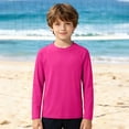CAIVO Child Boys Long Sleeve T-Shirts Swim Shirt Beach Sun Rash Guard ...