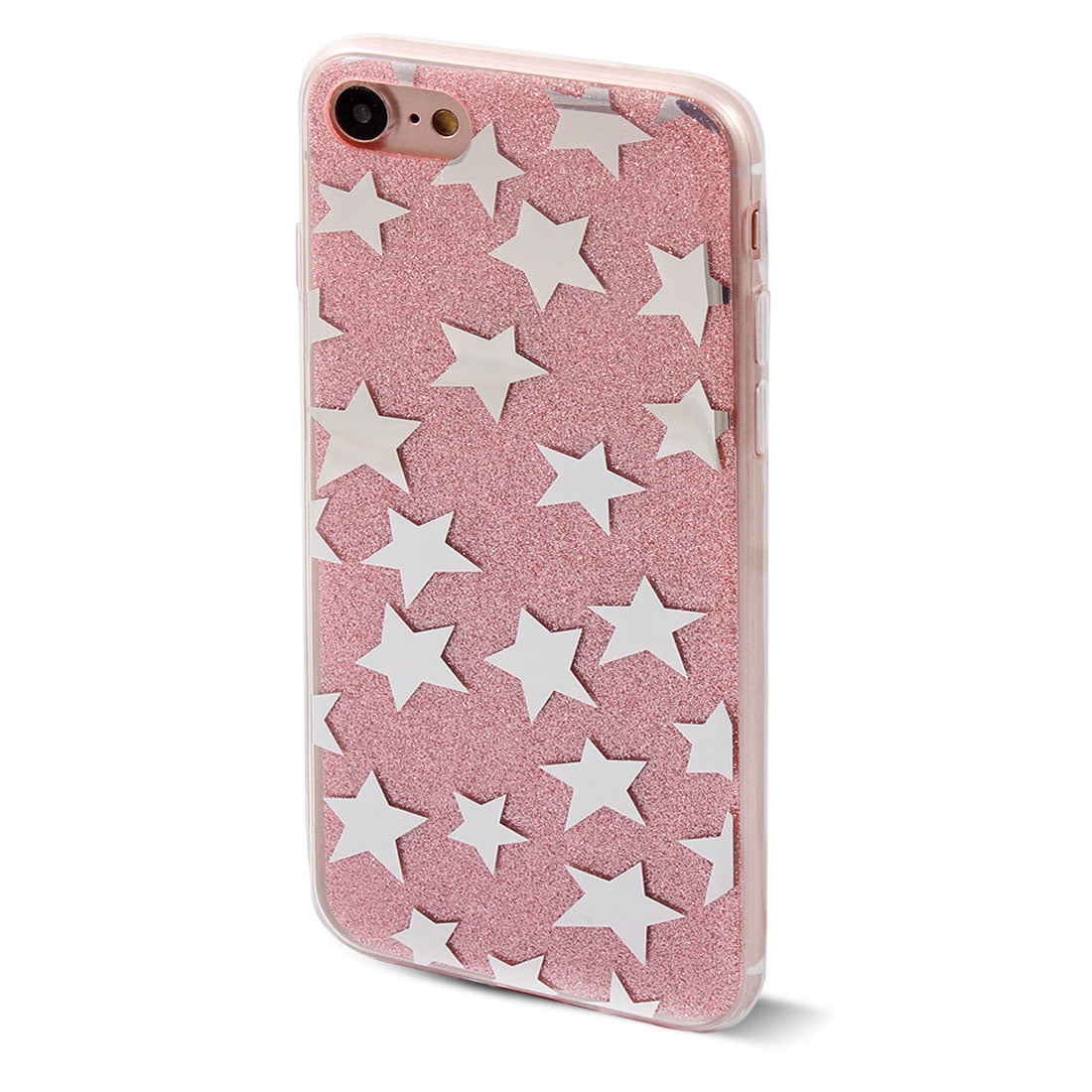 Shiny Bling Stars Pattern Back Protective Phone Hard Case Pink for ...