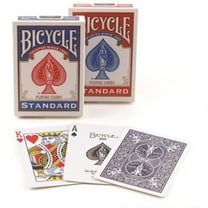 2 Decks Bicycle Rider Back 808 Standard Poker Playing Cards Red & Blue ...