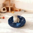 Iauyy Pet Couch Donut Cat Bed for Indoor Cats/Small Dogs Washable ...