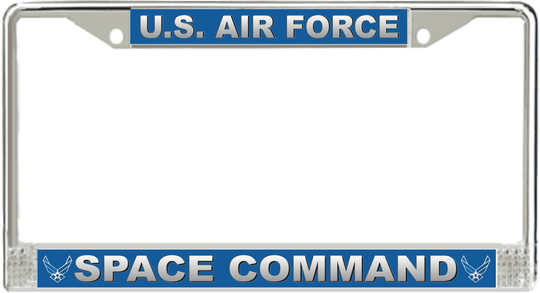 U.S. Air Force Space Command License Plate Frame - Walmart.com