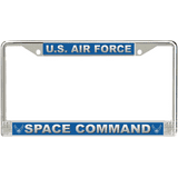 U.S. Air Force Space Command License Plate Frame - Walmart.com