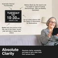 American Lifetime Newest Version Day Clock - Extra Large Impaired ...