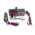 Racing Car 12V Ignition Switch Engine Start Push Button LED Toggle ...