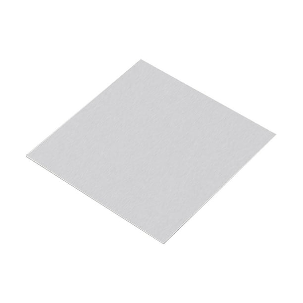 Uxcell 80mm x 80mm x 1mm Rectangle 1060 Aluminum Sheet Flat Metal Plate ...