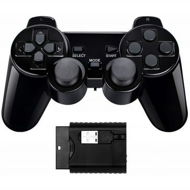 Wired Controller for PS2, Wired Gamepad Controller Double Vibration ...