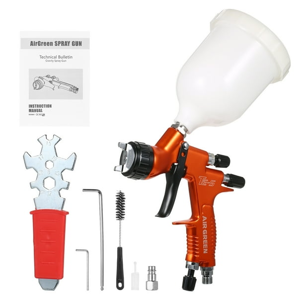 High Low Pressure Gravity Feed Sprayer 1.3mm Nozzle Highly Atomized ...