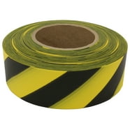 [NO ADHESIVE] Presco Premium Printed Barricade Tape [3 mil thick]: 3 in. x 1000 ft. (Orange with ...