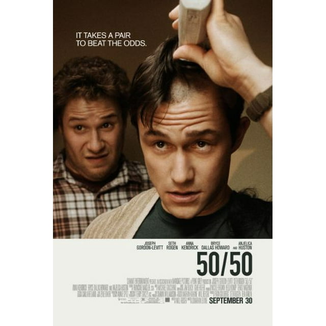 50/50 Posters 50/50 Movie Poster 12x16 Print on Metal Sign 12in x 16in ...