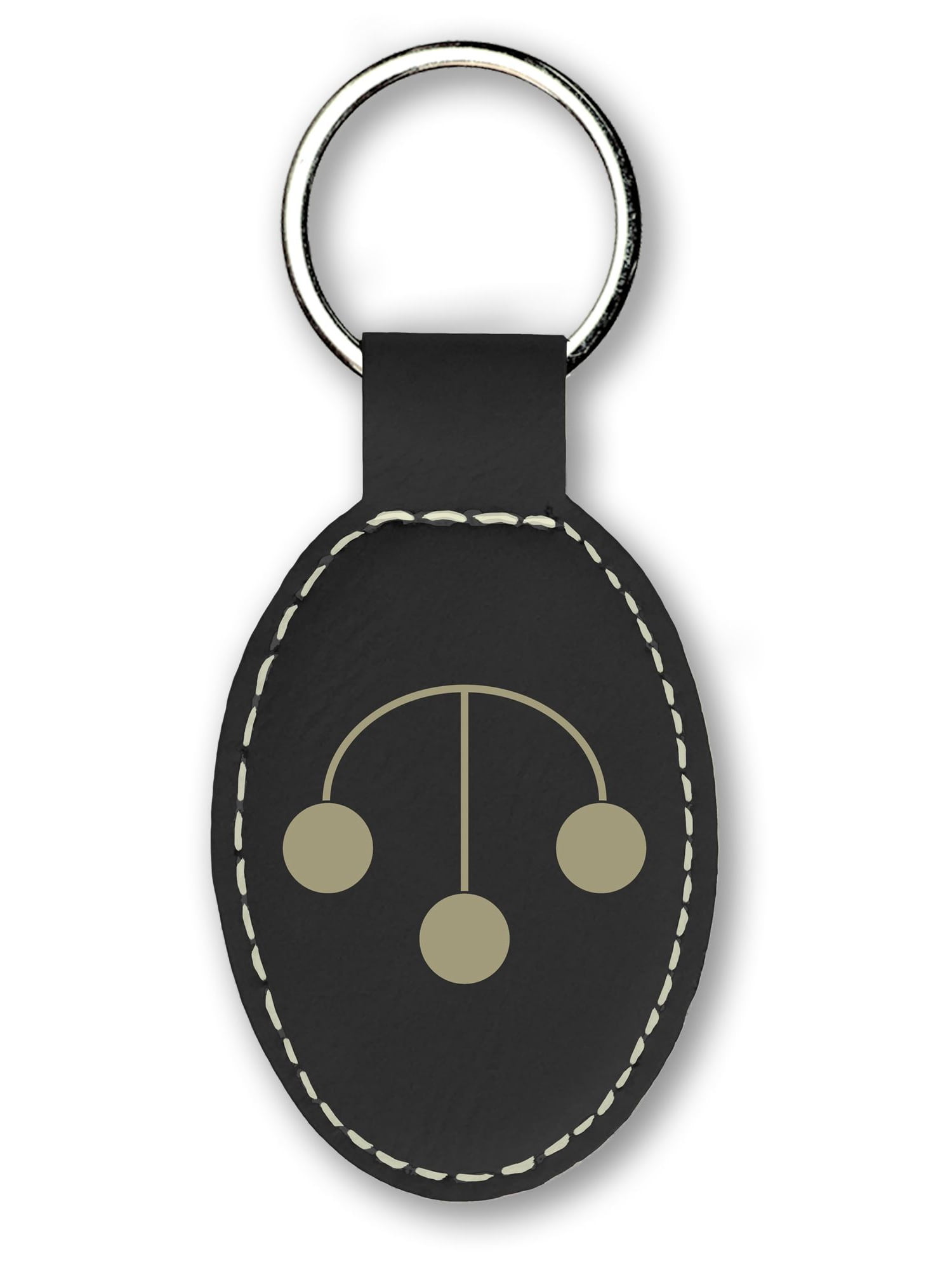 Keychain - Pawn Shop Symbol (Black) - Walmart.com