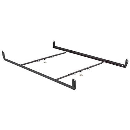 W Silver Products Hook On Low Profile Side Rails with Two Center Cross ...