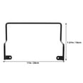 Baluue Mattress Retainer Bar with Iron Frame and Anti Slip Design for ...