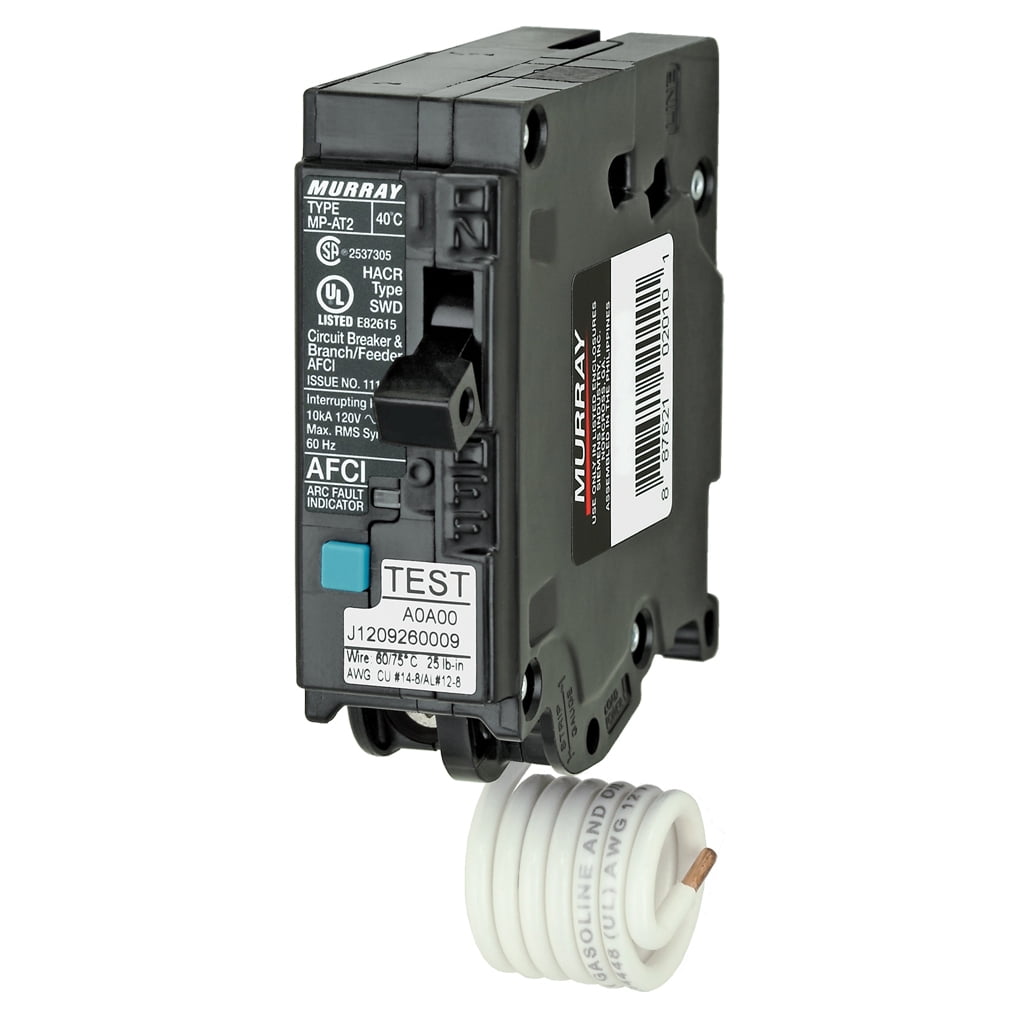 Murray MPA120AFC 20 Amp 1P AFCI Circuit Breaker - Walmart.com