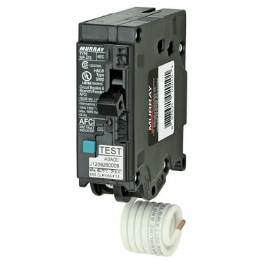 Murray MP120GFAP 20A 1P Self-Test GFCI & Circuit Breaker - Walmart.com