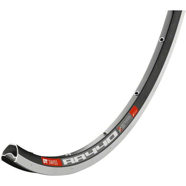 DT Swiss RR 440 700c Tubeless-Ready Asymmetric Road Rim: 24h, Black ...
