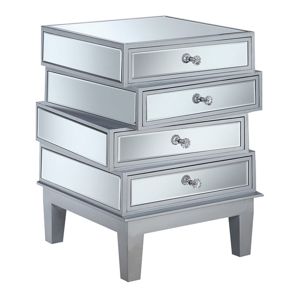 Gold Coast J Daniels 4 Drawer End Table - Walmart.com