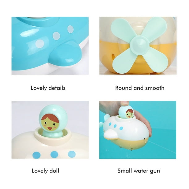 Kid's Bath Toy Water Submarines Toy Bath Toy Water Bath Toy Water Wind ...