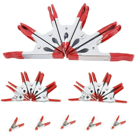 C 20 Pcs teel pring Clamp et, 15 pcs 3/4" Clamps, 5 pcs 1" Clamps for ...