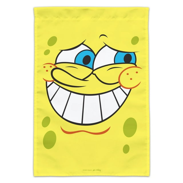 SpongeBob Guilty Face Garden Yard Flag - Walmart.com