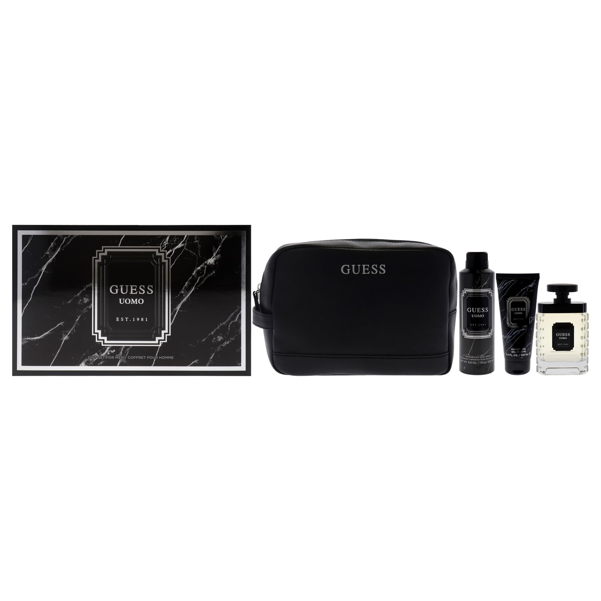 Click here for Perfume Set Guess Uomo For Men 4pc (100ml Edt  180... prices