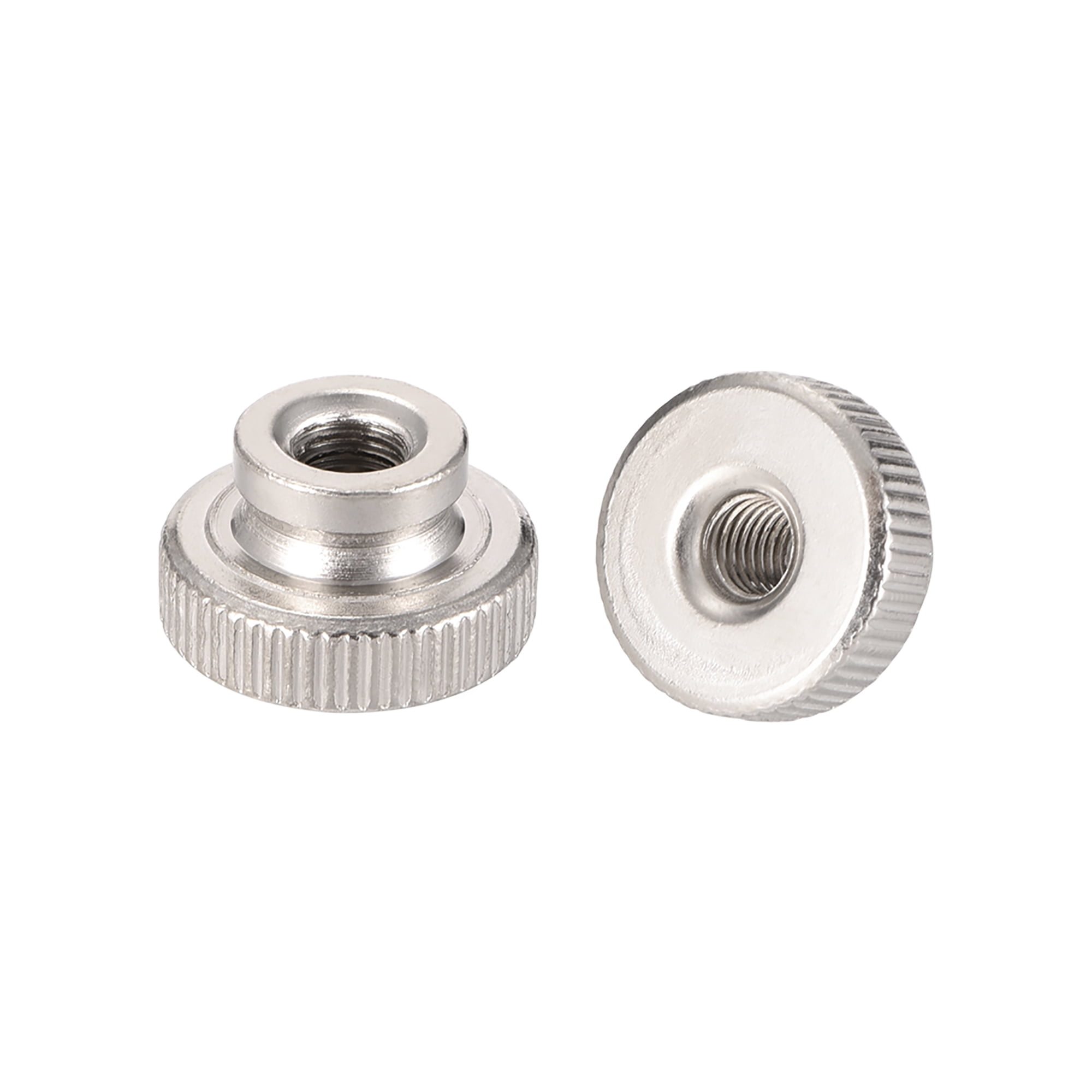 Knurled Thumb Nuts, M5 Round Knobs with , Nickel Plating 20 Pcs ...