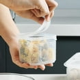 Simple food storage white food storage containers plastic Material ... Simple food storage white food storage containers plastic Material ...