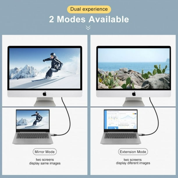 JSER Mini DisplayPort 1.4 8K 60hz Cable Ultra-HD UHD 4K 144hz Mini DP ...