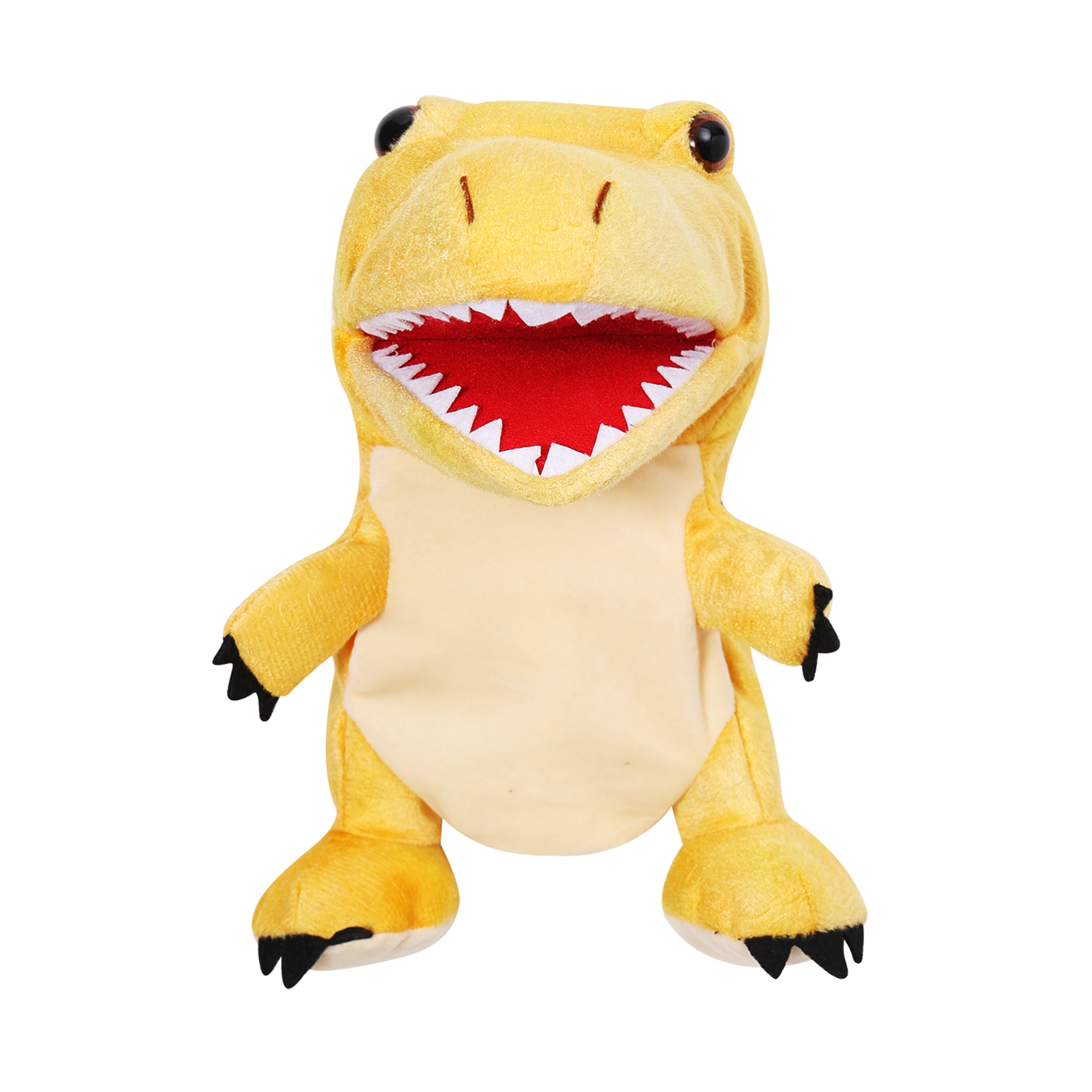 Multitrust Dinosaur Hand Plush Toy, Cartoon Animals Hand Puppets for ...