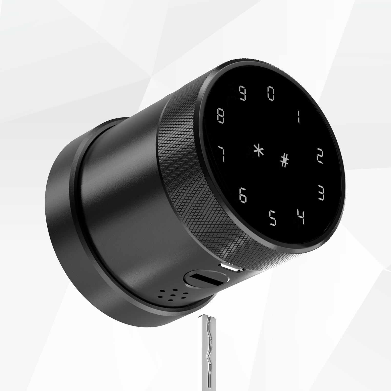 Buy Geek Smart Door Lock, L-B400 Fingerprint Door Lock Keyless Entry ...