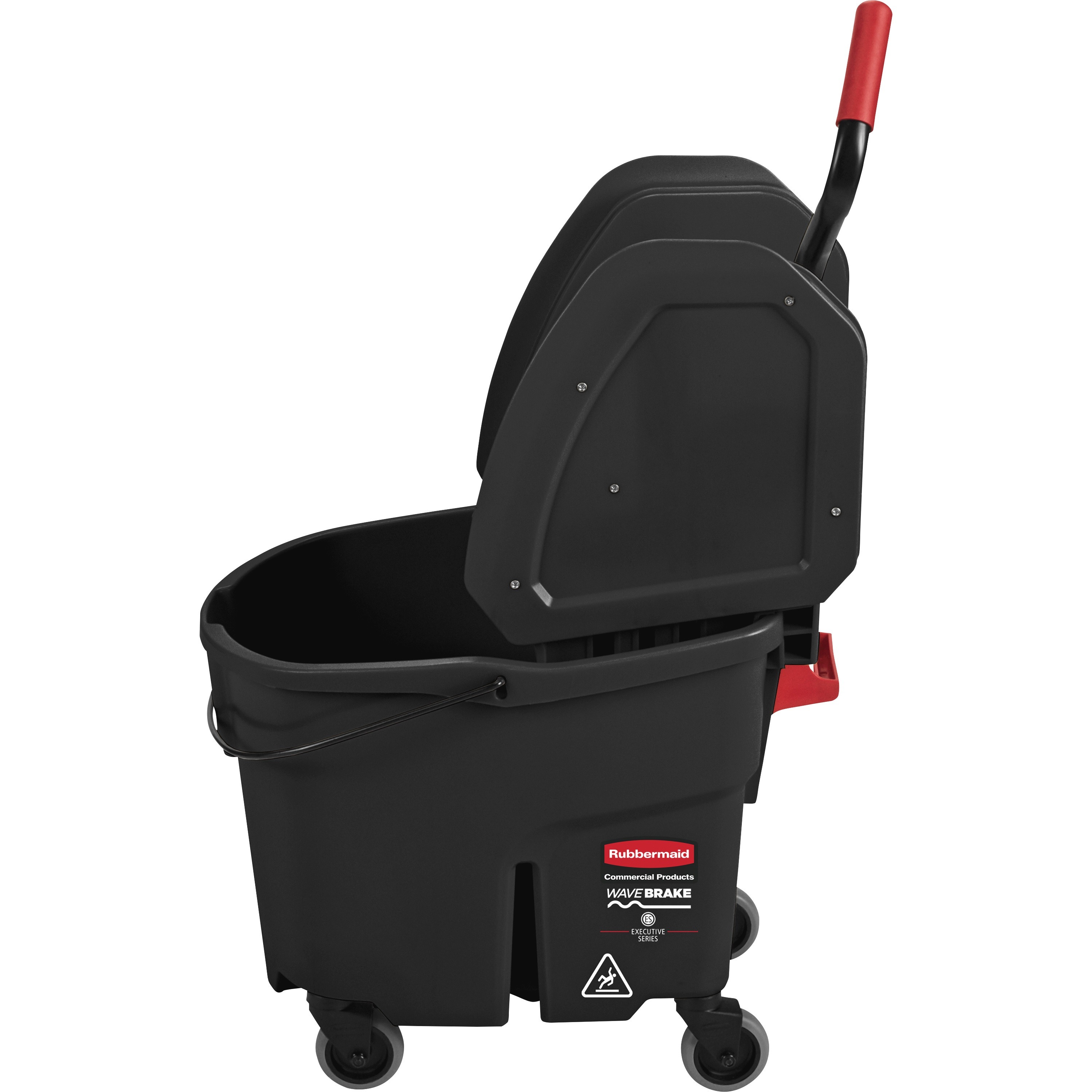 Rubbermaid Commercial WaveBrake Down Press Mop Bucket, Black – BrickSeek