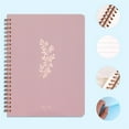 Lined Spiral Journal Notebook 8.2"x6.5" (L×W)/ 80 Sheets 1PC Pink ...