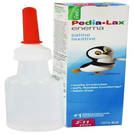 Fleet Pedia-Lax Enema For Children For Ages 2 To 11 Years - 2.25 Oz ...