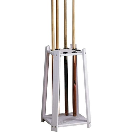 Wooden Porous Stand Pool Cues Racks,Free-Standing Floor Cue Rack Holds ...