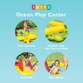 Open Box Intex Ocean Play Center Kids Inflatable Wading Pool - 57454EP ...
