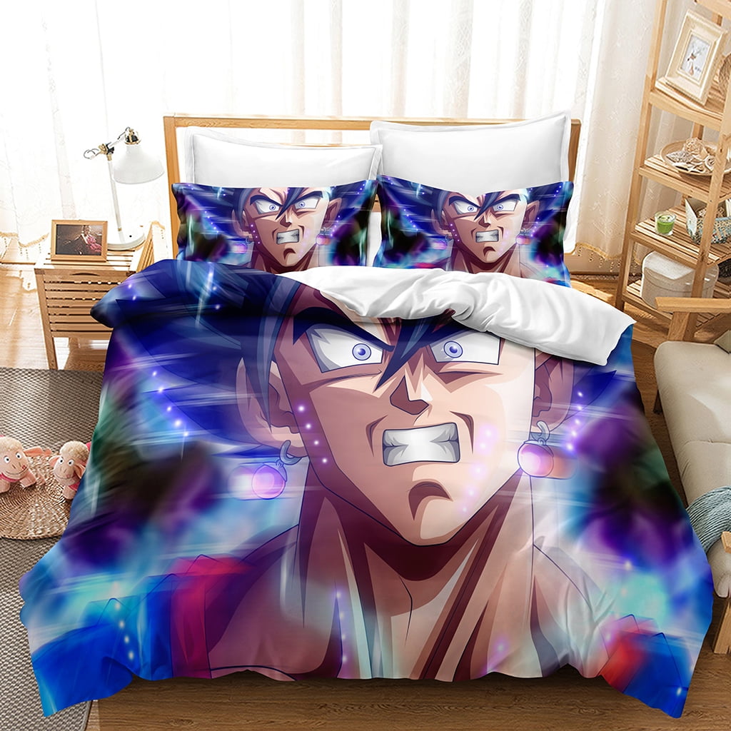 3d Cool Dragon Ball Z Bedding Bed Set Anime Bedding Bed Set Twin Full