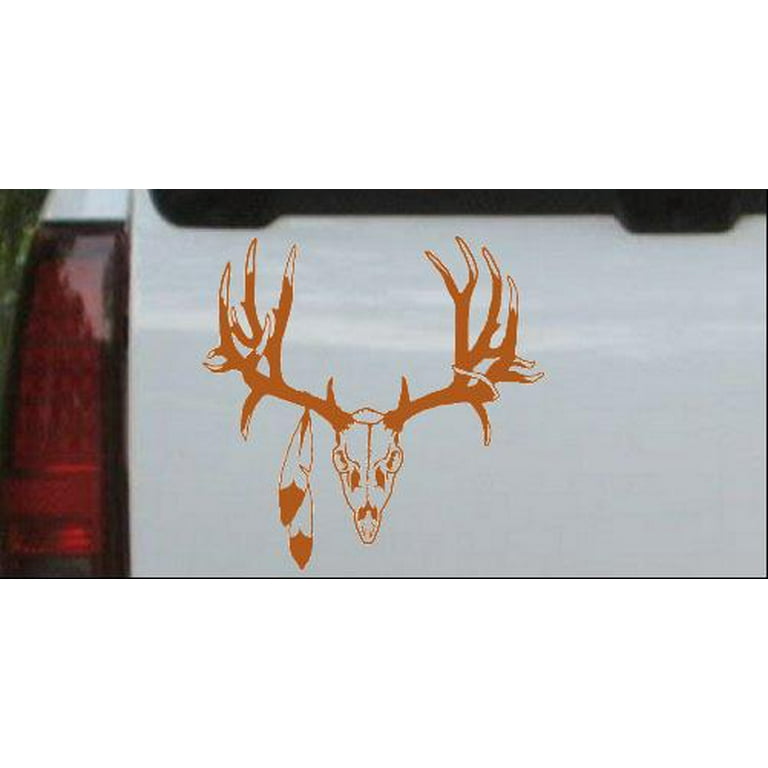 Elk Skull Decal