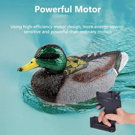 PFDDRW V201 RC Boat RC Duck Boat 24Ghz Hunting Motion Remote Boats ...