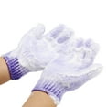 MODANU 6 Pairs Shower Gloves, Double Sided Exfoliating Bath Gloves Bath ...