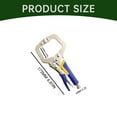 OUHGE Locking C Clamp C Type Pliers With Large Opening And ...