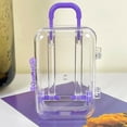 MIni Small Clear Plastic Beads Storage Containers Box with Hinged Lid ...